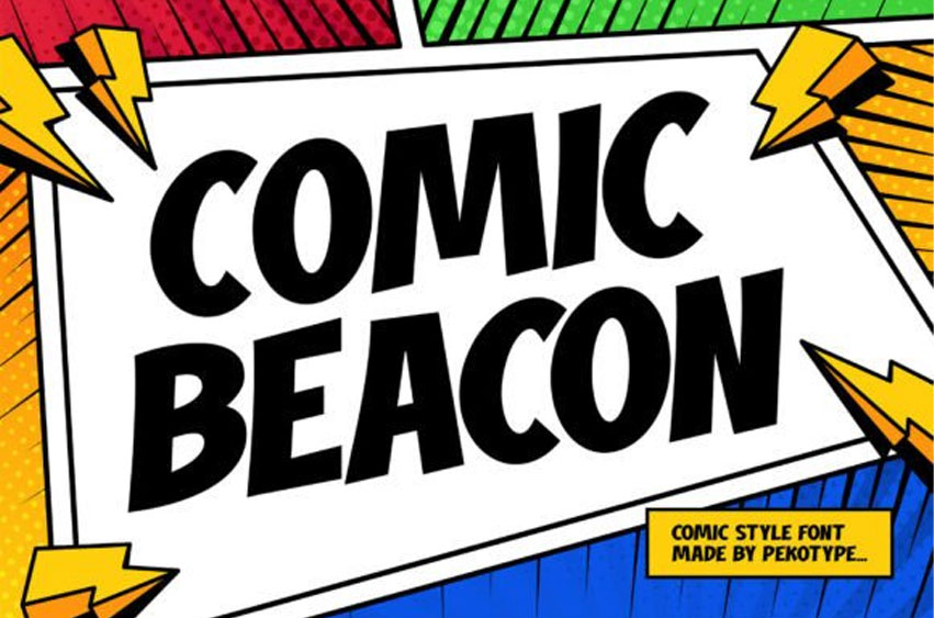 Comic Beacon Font - Creative Fonts