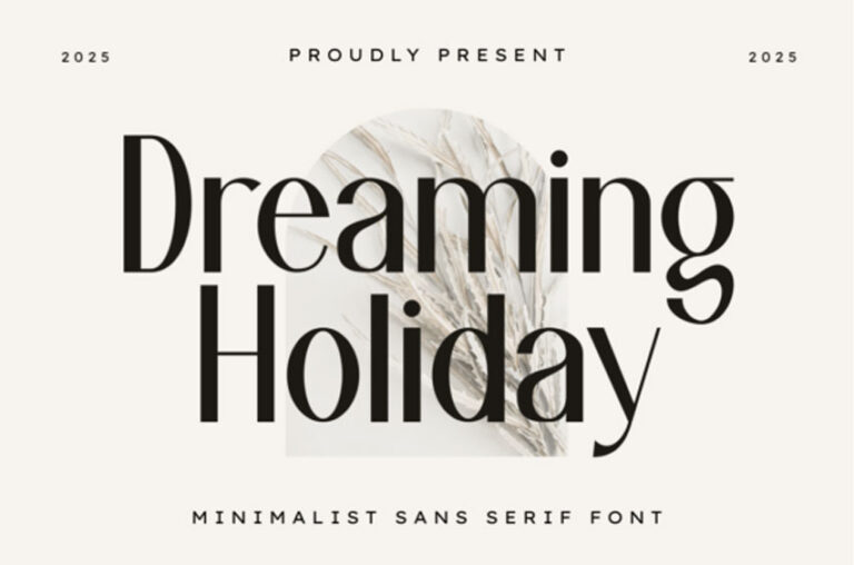 Dreaming Holiday Font - Creative Fonts