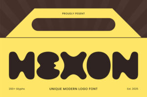 Hexon Logo Font - Creative Fonts