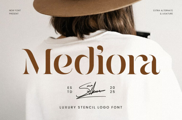 Mediora Font - Creative Fonts