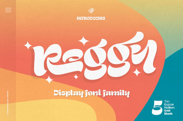 Reggy Font - Creative Fonts