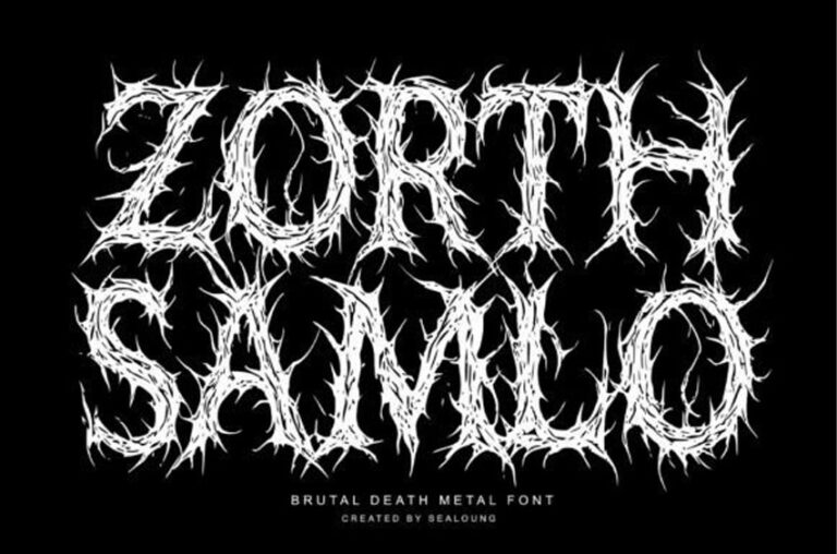 Zorth Samlo Font - Creative Fonts