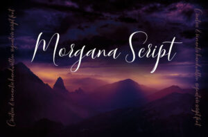 Morgana Script Font - Creative Fonts