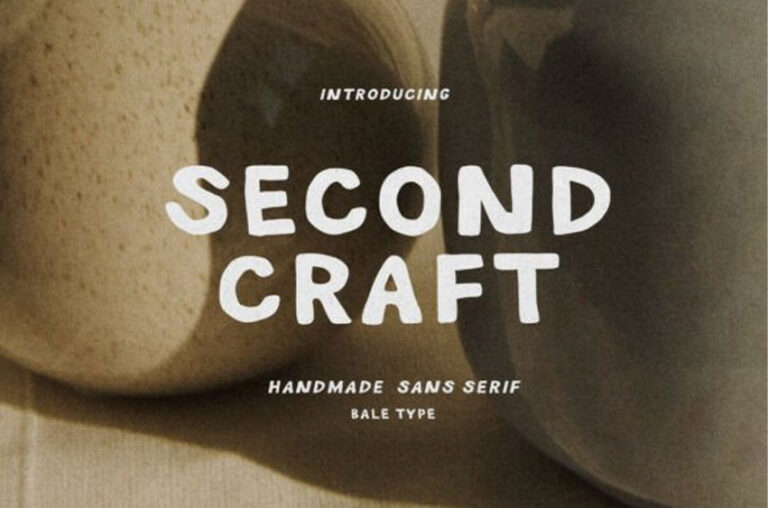 Second Craft Font - Creative Fonts