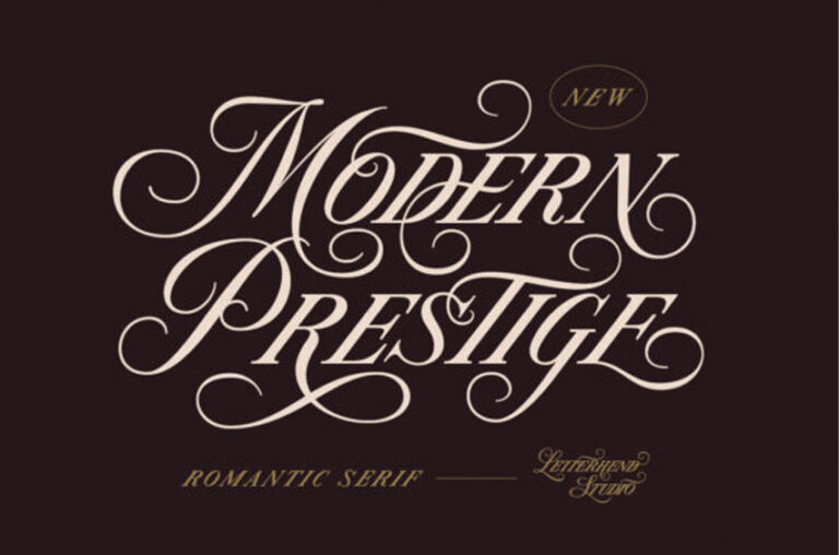 Modern Prestige Font - Creative Fonts