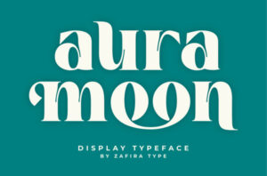 Aura Moon Font - Creative Fonts