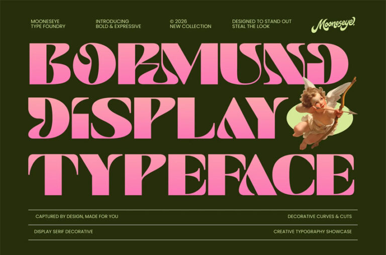 Bormund Font - Creative Fonts