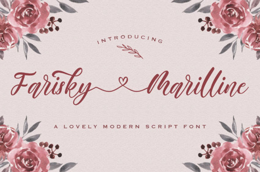 Farisky Marlline Font - Creative Fonts
