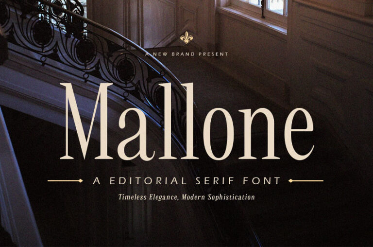 Mallone Font - Creative Fonts