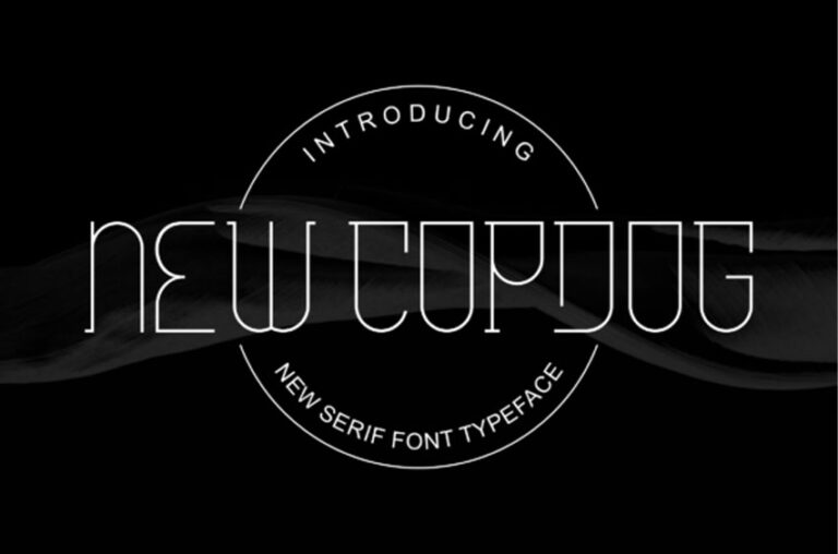 New Copdog Font - Creative Fonts
