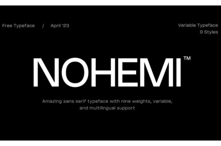 Nohemi Font - Creative Fonts