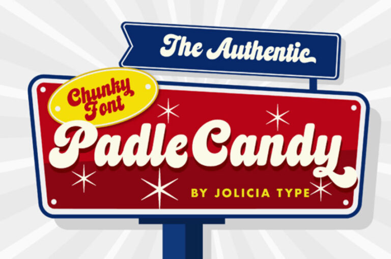 Padle Candy Font - Creative Fonts