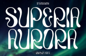 Superia Aurora Font - Creative Fonts
