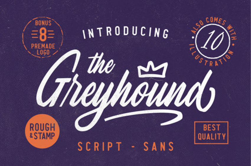 The Greyhound Font - Creative Fonts